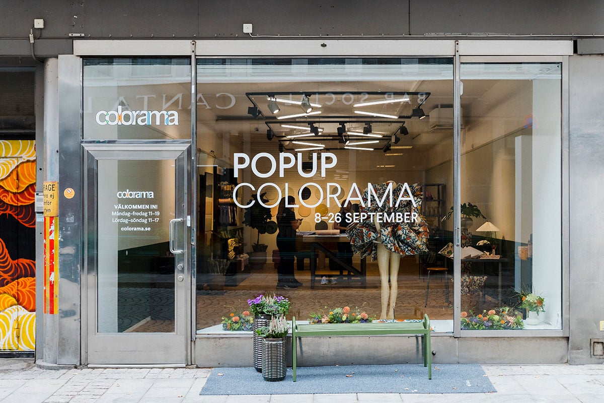 Colorama öppnar pop up – med unikt verk av Bea Szenfeld - Hus & Hem