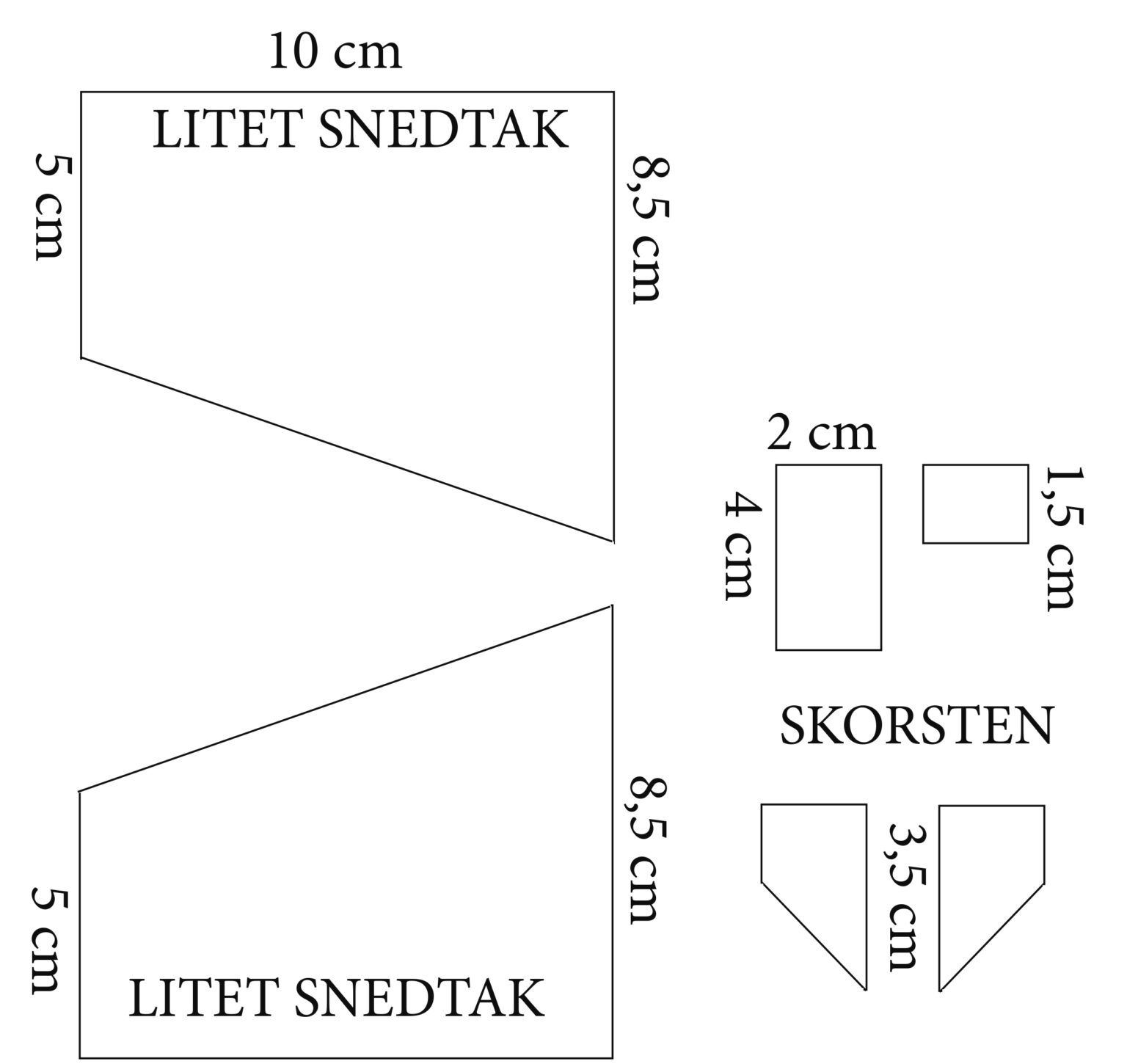Eget pepparkakshus – mall, recept och tips! - Hus & Hem