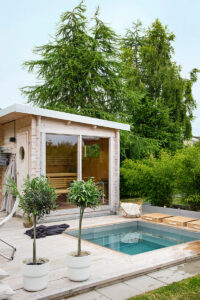 Marlene och Andreas byggde utespa i trädgården: ”Bästa ...