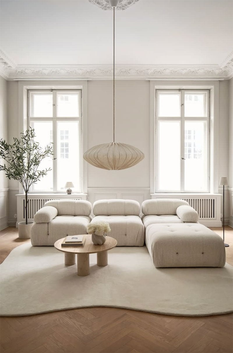 Matta med oregelbunden och organisk form - Hus & Hem